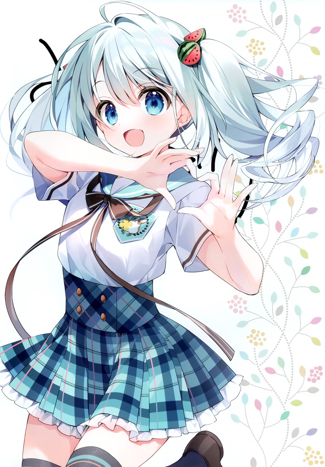 chilly polka suimya seifuku thighhighs | #1036394 | yande.re